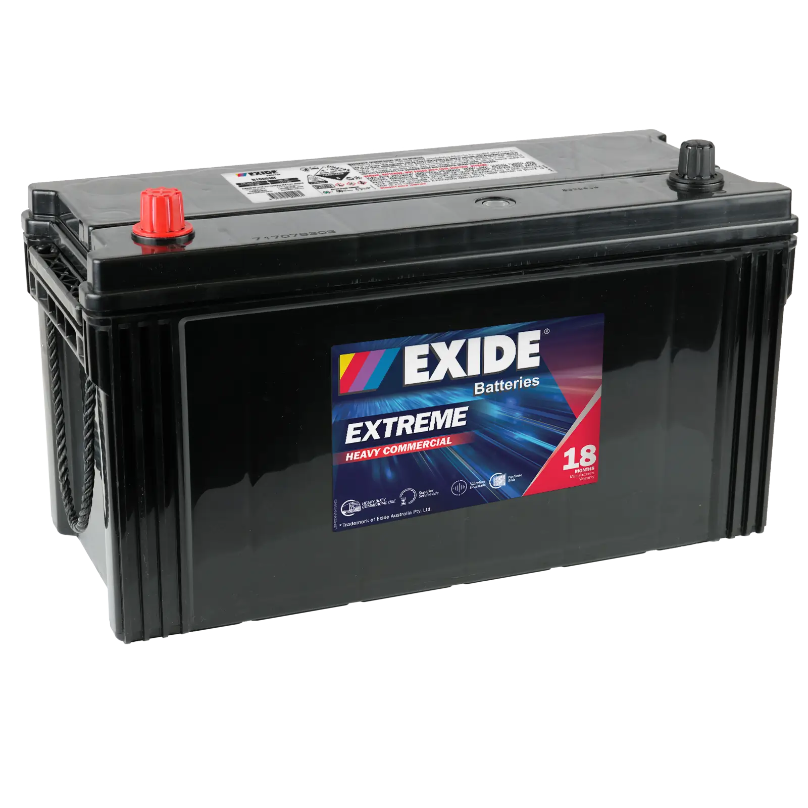 Exide N100DMF 12V, 815CCA Heavy Commercial Battery - Exide Batteries